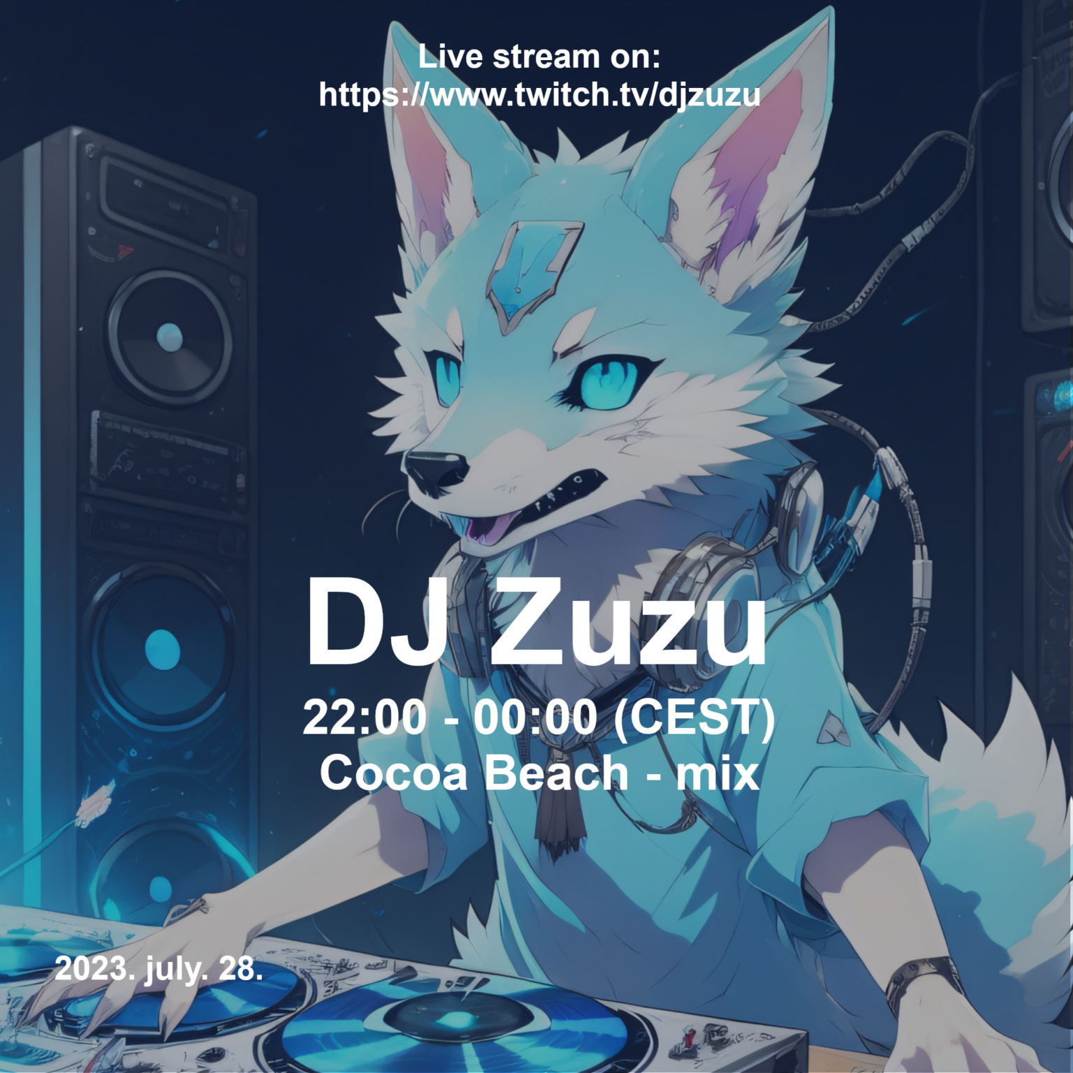 Dj Zuzu – Cocoa Beach – mix – 2023-07-28
